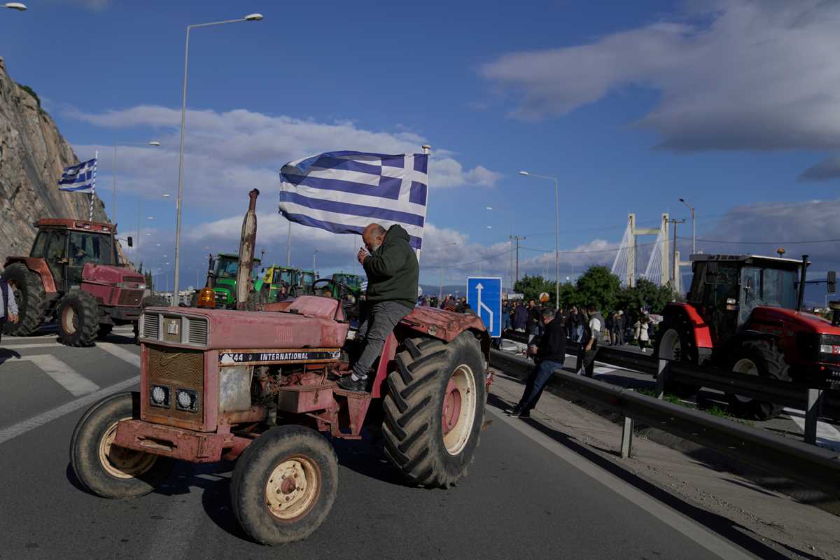 Farmers block highways across Greece in protest over rising costs and ...