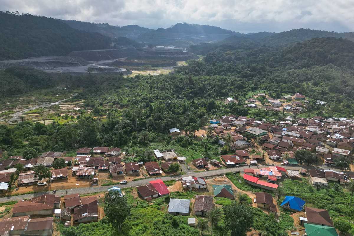 PHOTO ESSAY: Liberia's largest gold miner and community tensions