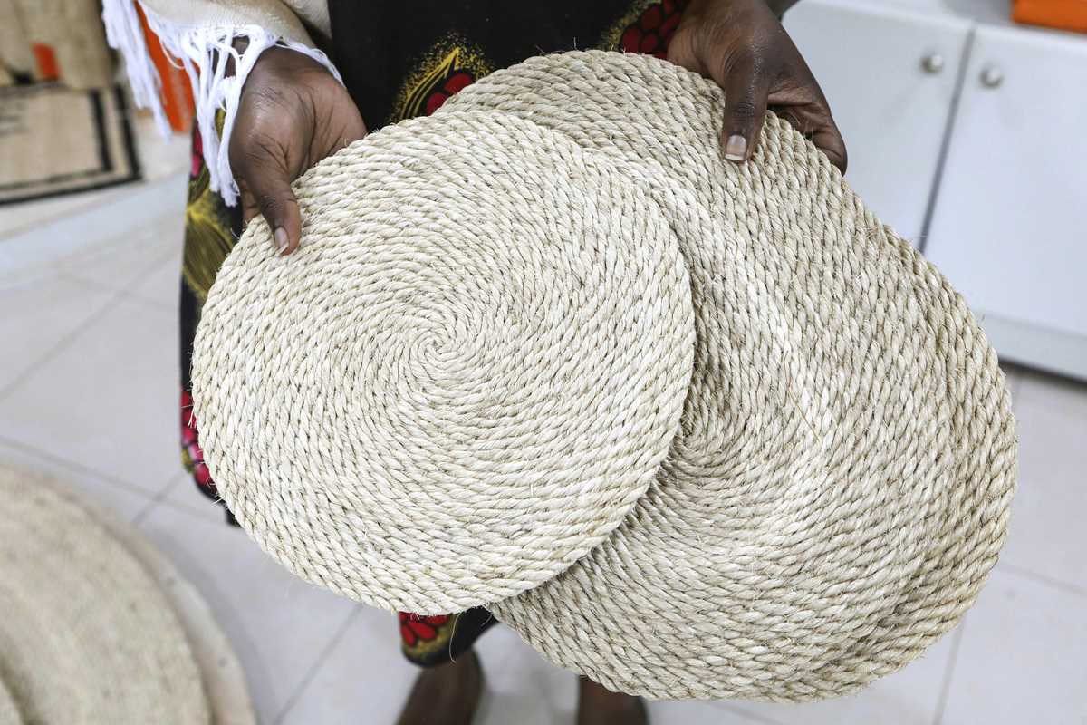 A Ugandan Business Turns Banana Fiber Into Sustainable Handicrafts